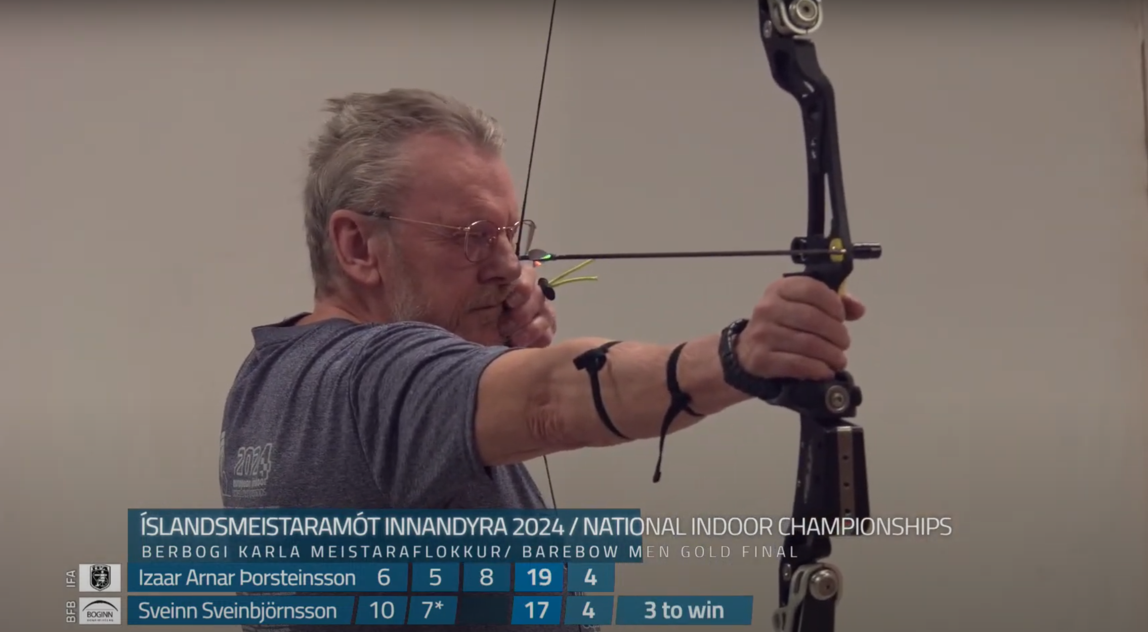 Sveinn Sveinbjörnsson elsti Íslandsmeistari á efsta stigi íþróttar 79 ...