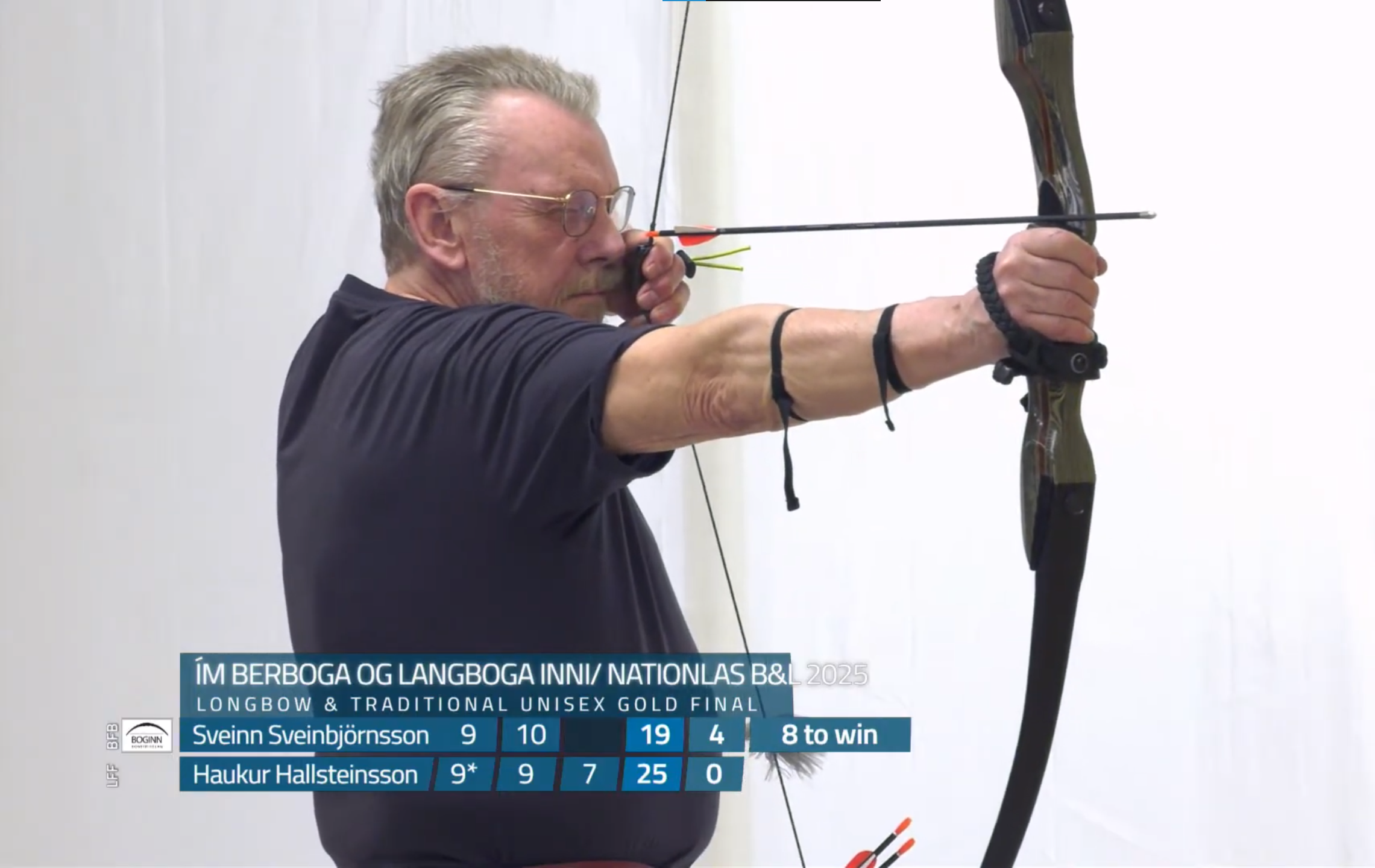 Sveinn Sveinbjörnsson Íslandsmeistari karla og allra - Archery.is